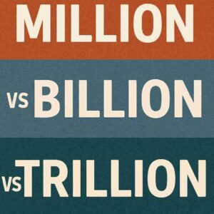 million vs billion vs trillion - Money Circle 360